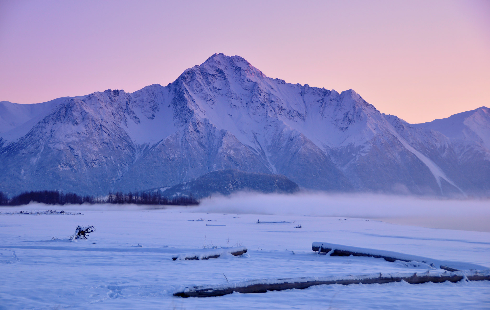 A Cold Snap Plunges Areas Of Alaska Into Temperatures As Cold As Mars