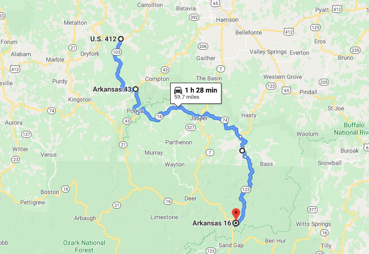 The Arkansas Dragon Is Part Of A Stunning 59-Mile Scenic Drive